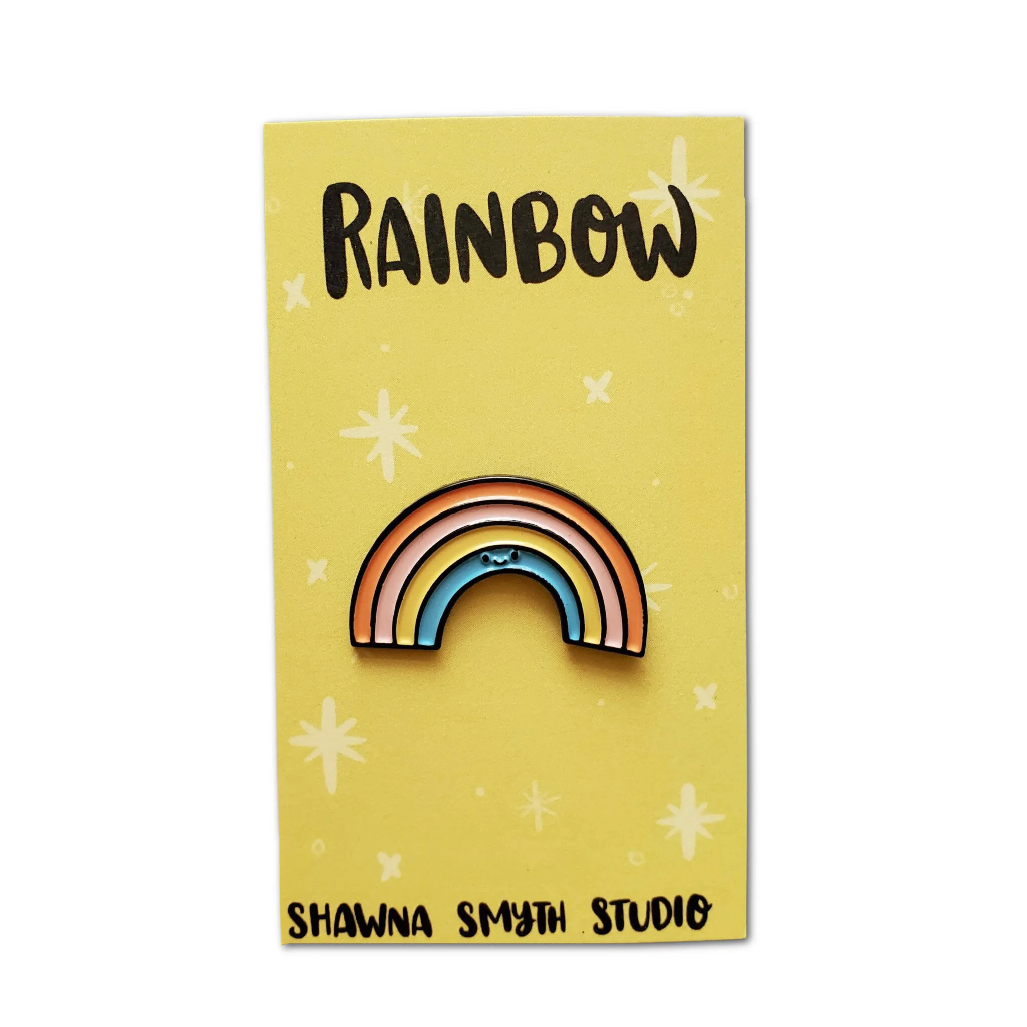 Rainbow Enamel Pin — The DIME Store
