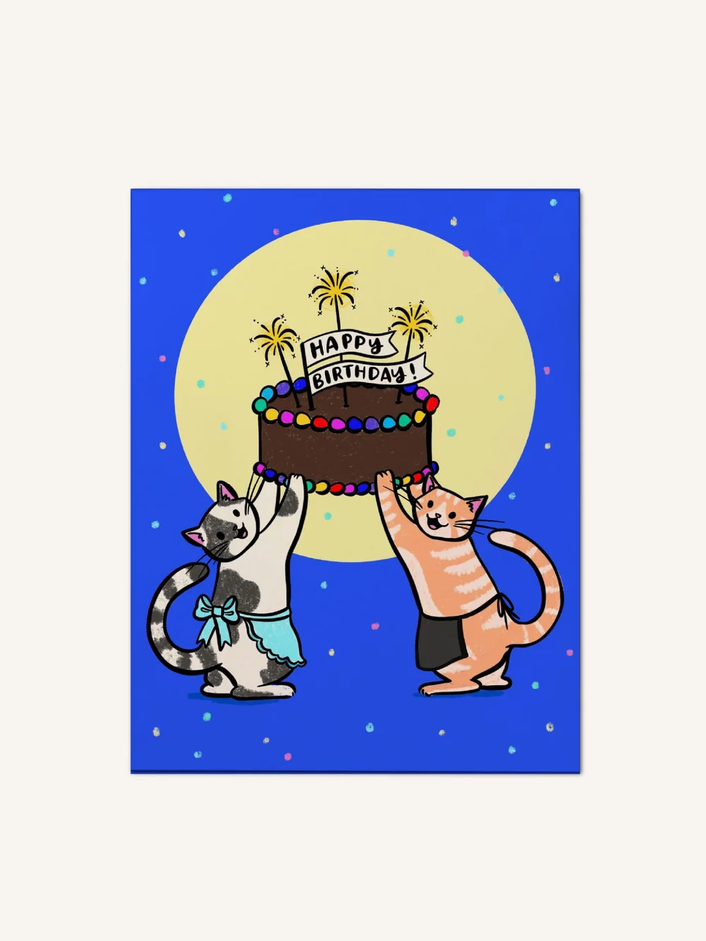 Funny Birthday Cat Cards
