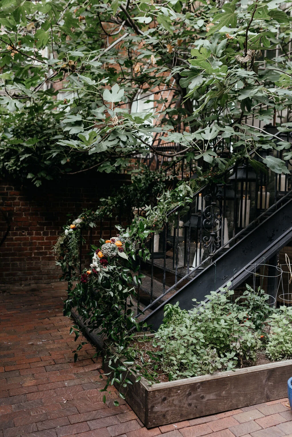 Kate + Aman's Intimate Brunch Wedding Outdoors at Iron Gate DC ...