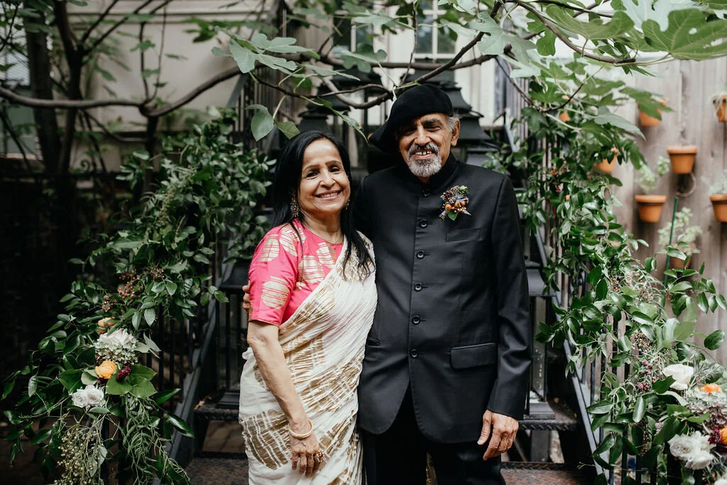 Kate + Aman's Intimate Brunch Wedding Outdoors at Iron Gate DC ...