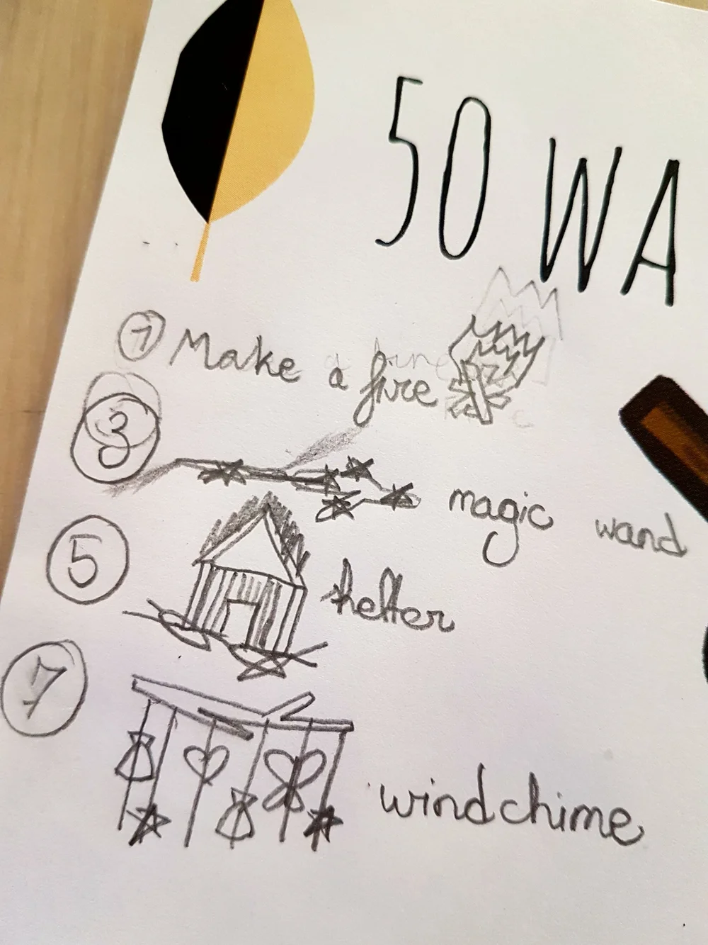 50 things to do with a stick.