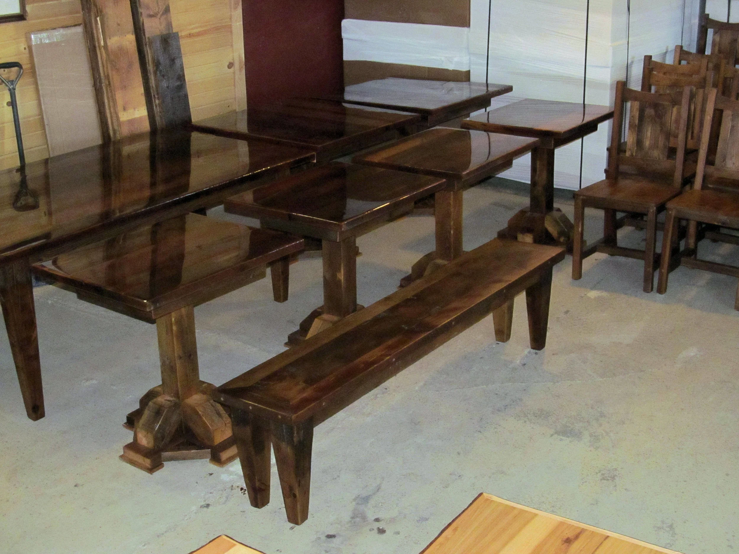 Rustic Restaurant Tables — Rustic Restaurant Furniture and Rustic ...