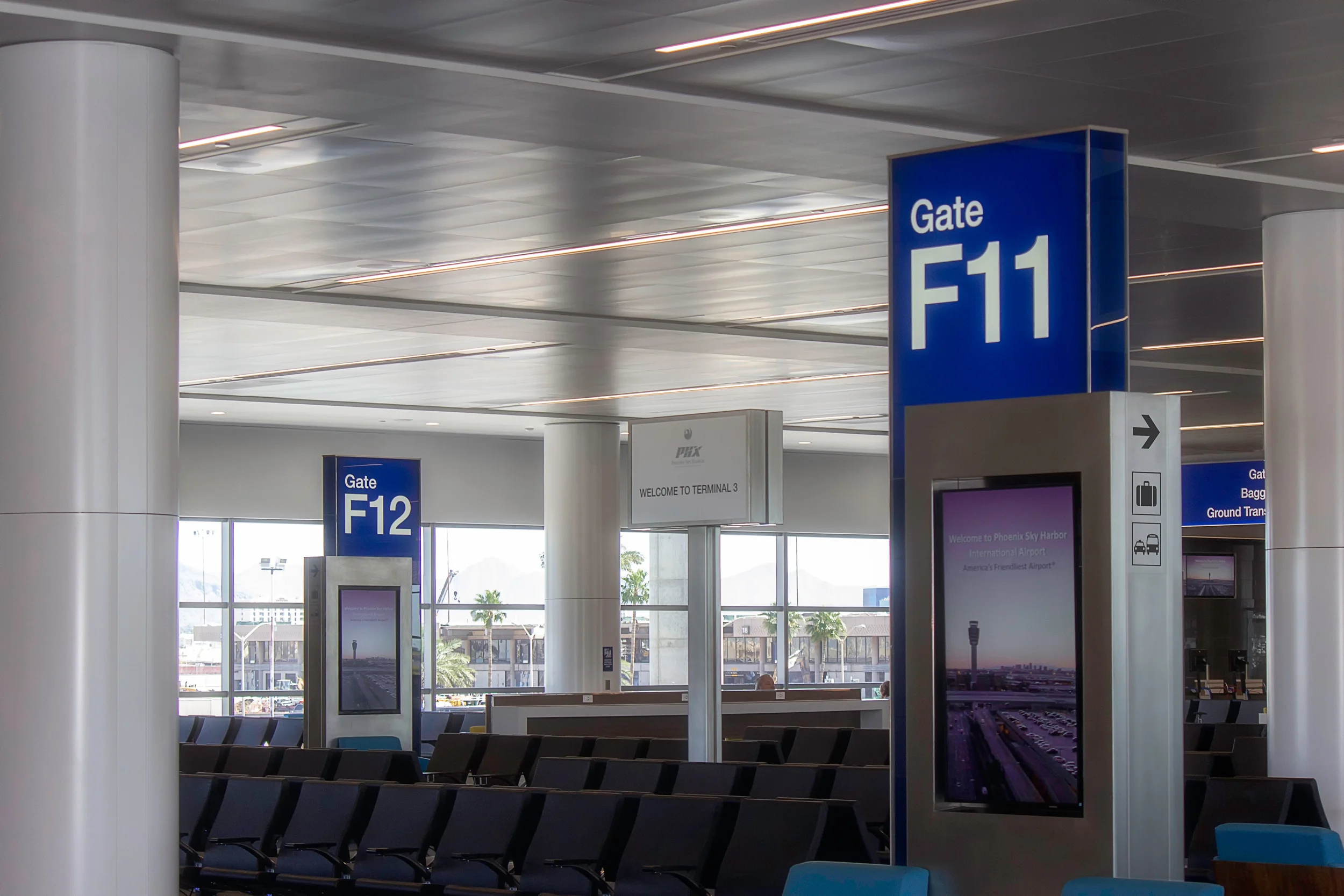 Airport Terminal Signs