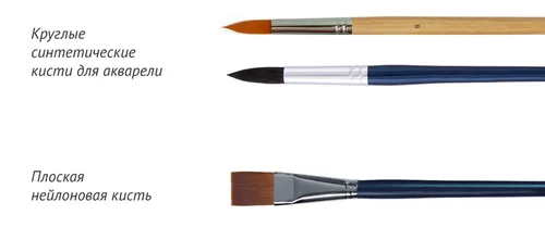 Какие кисти лучше всего для акварели? — Ghenadie Sontu Fine Art