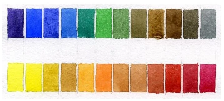 Какие акварельные краски выбираем для рисования? — Ghenadie Sontu Fine Art
