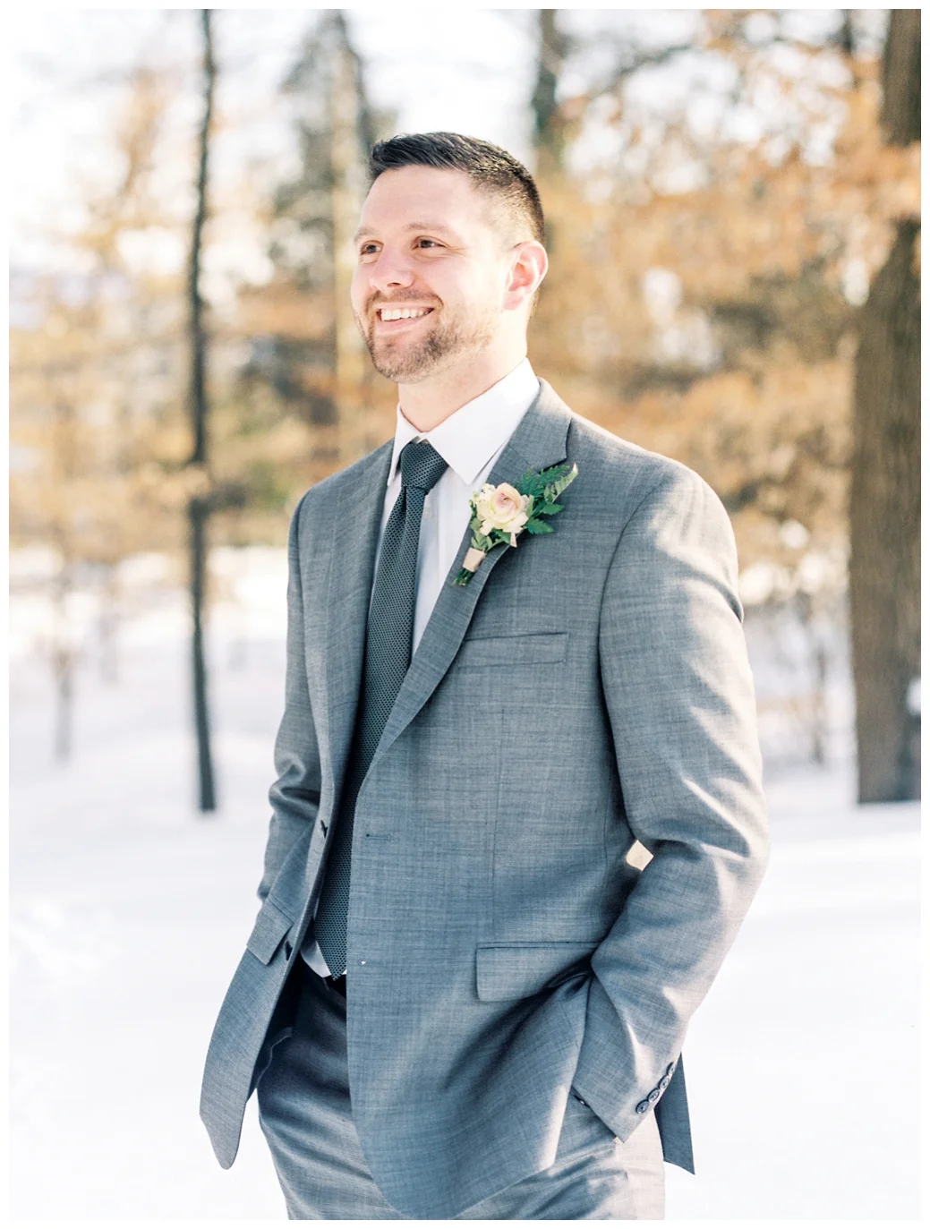 Snowy Wedding Inspiration — Lissa Ryan Photography