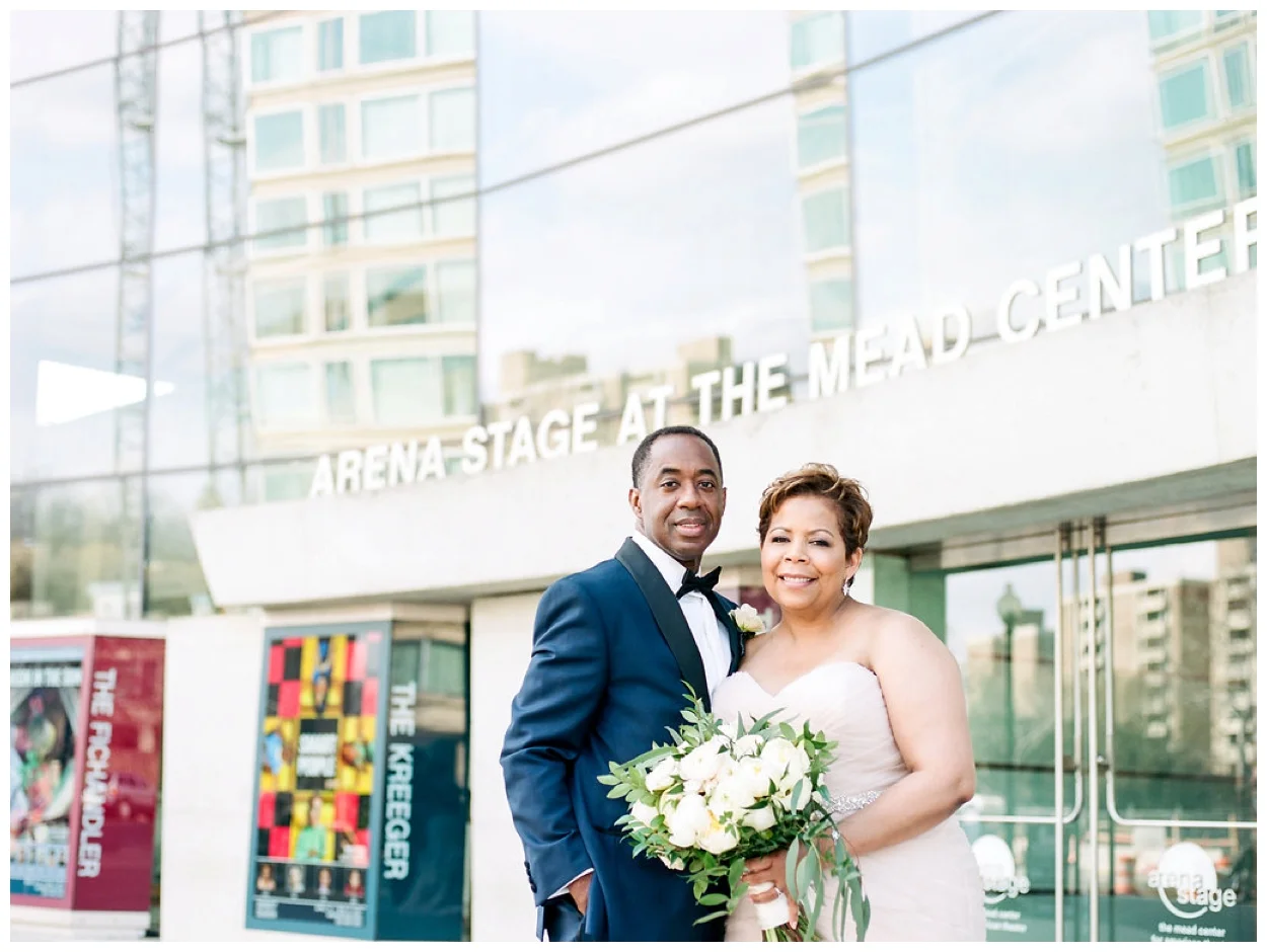 Spring Wedding at the Arena Stage in Washington, DC | Barbara & Alex ...