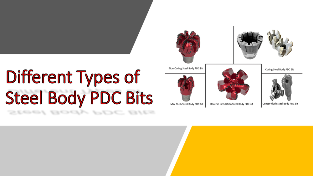 Different Types of Steel Body PDC Bits — Rockpecker | PDC Drill bits ...