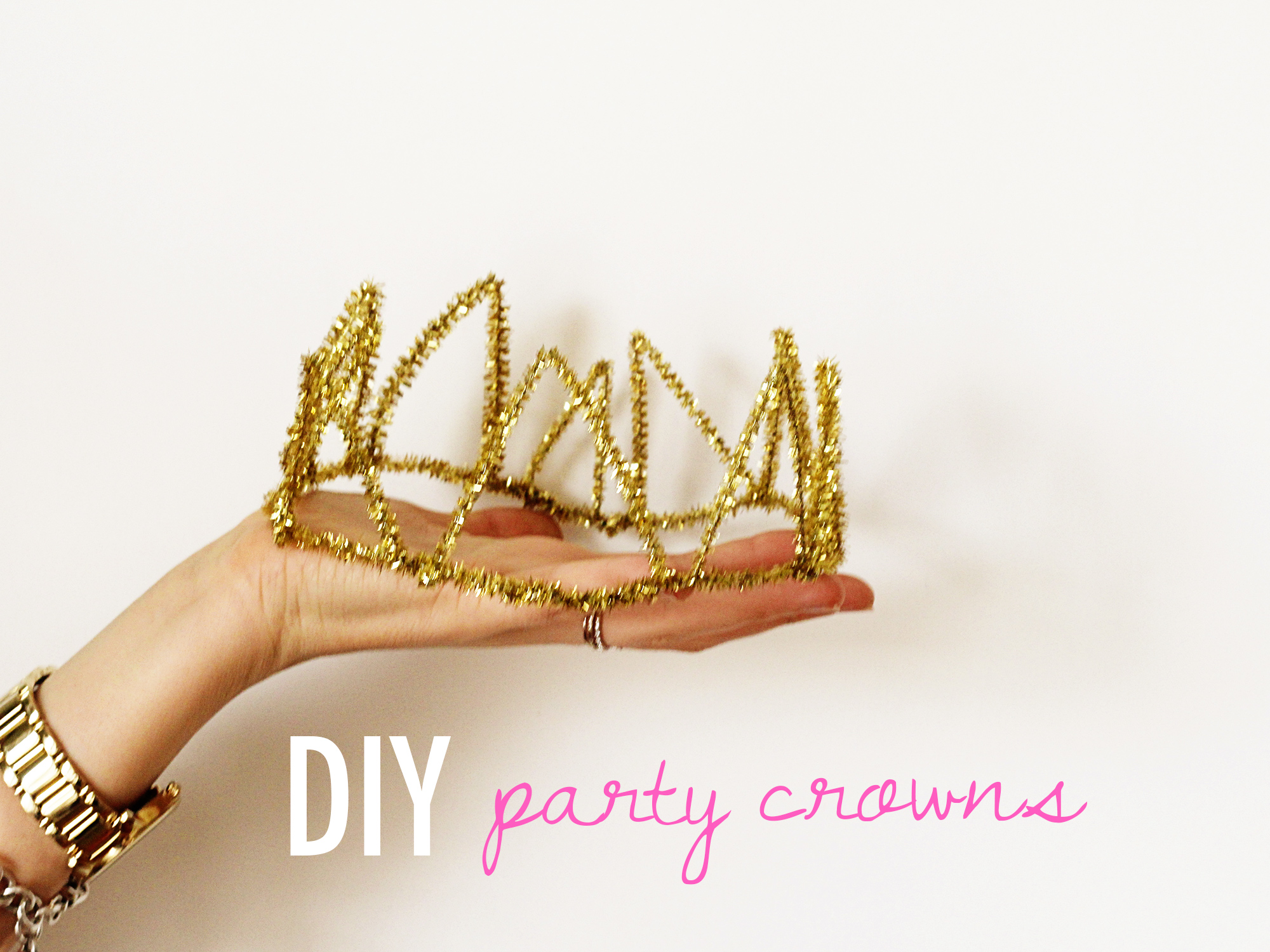 DIY // PARTY CROWNS — LAURA LIIRA