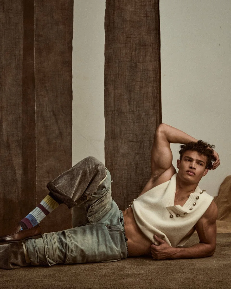 Noah Luis Brown Fronts LE MILE’s FW24 Luxury Fashion LE MILE Digital ...