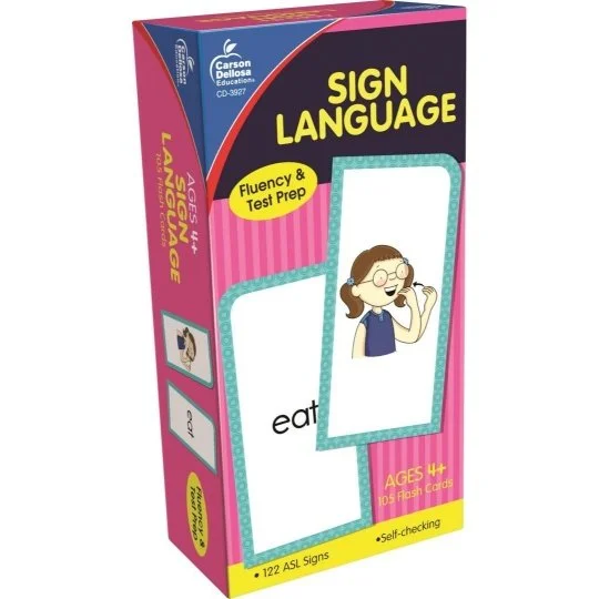 American Sign Language Words For Kids