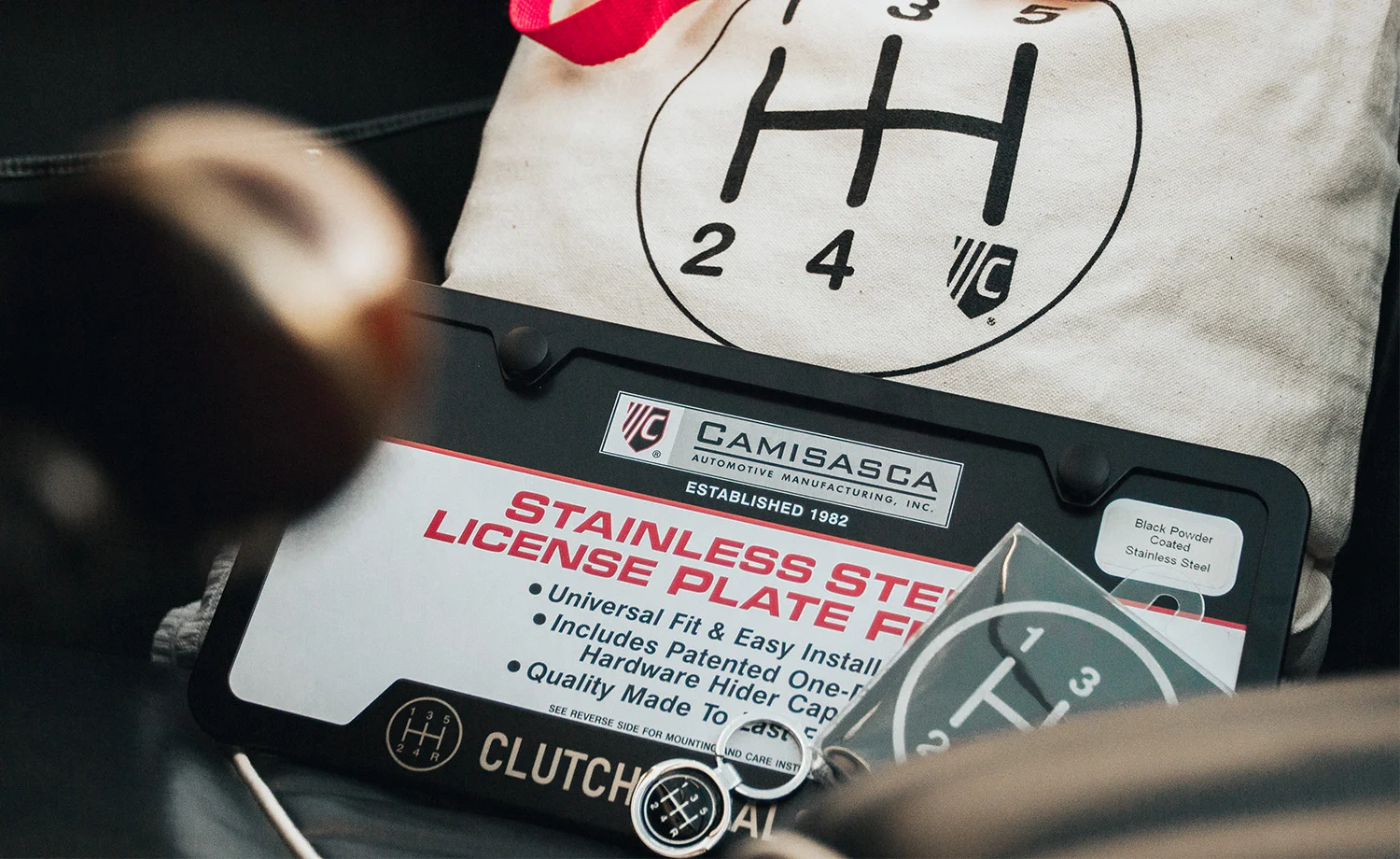 Enzo Ferrari License Plate Frame | Camisasca Automotive Online Store