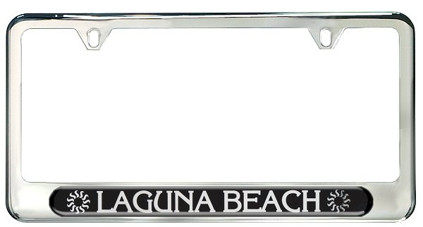 Laguna Beach License Plate Frame | Camisasca Automotive Online Store