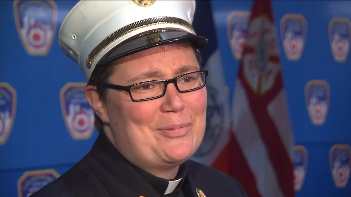 Lesbian pastor makes FDNY history (on edge of Reformed Church in ...