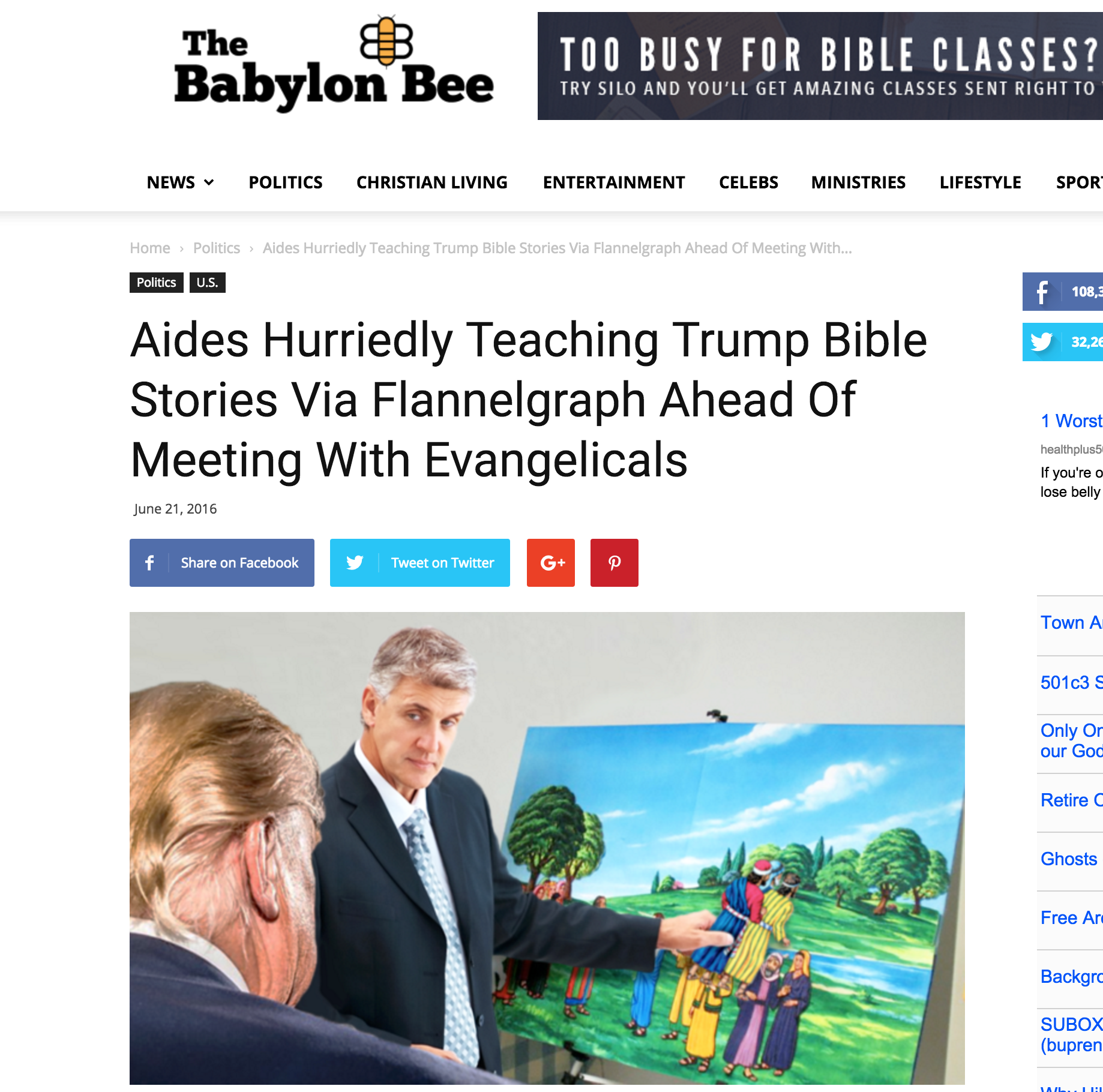 Is the Babylon Bee insider 'Christian' funny, or truly funny enough for ...