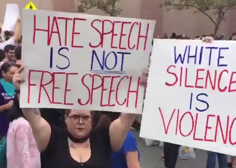Free-speech protests in Boston: How many points of view, on left and ...