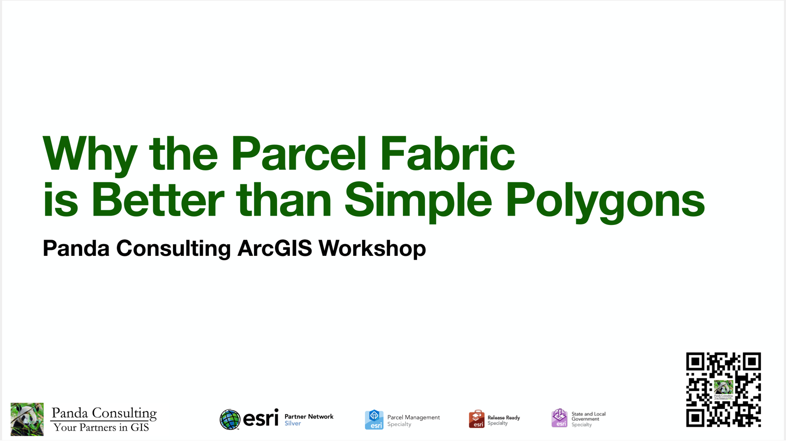 ArcGIS Parcel Fabric - Why the Parcel Fabric is Better than Simple ...