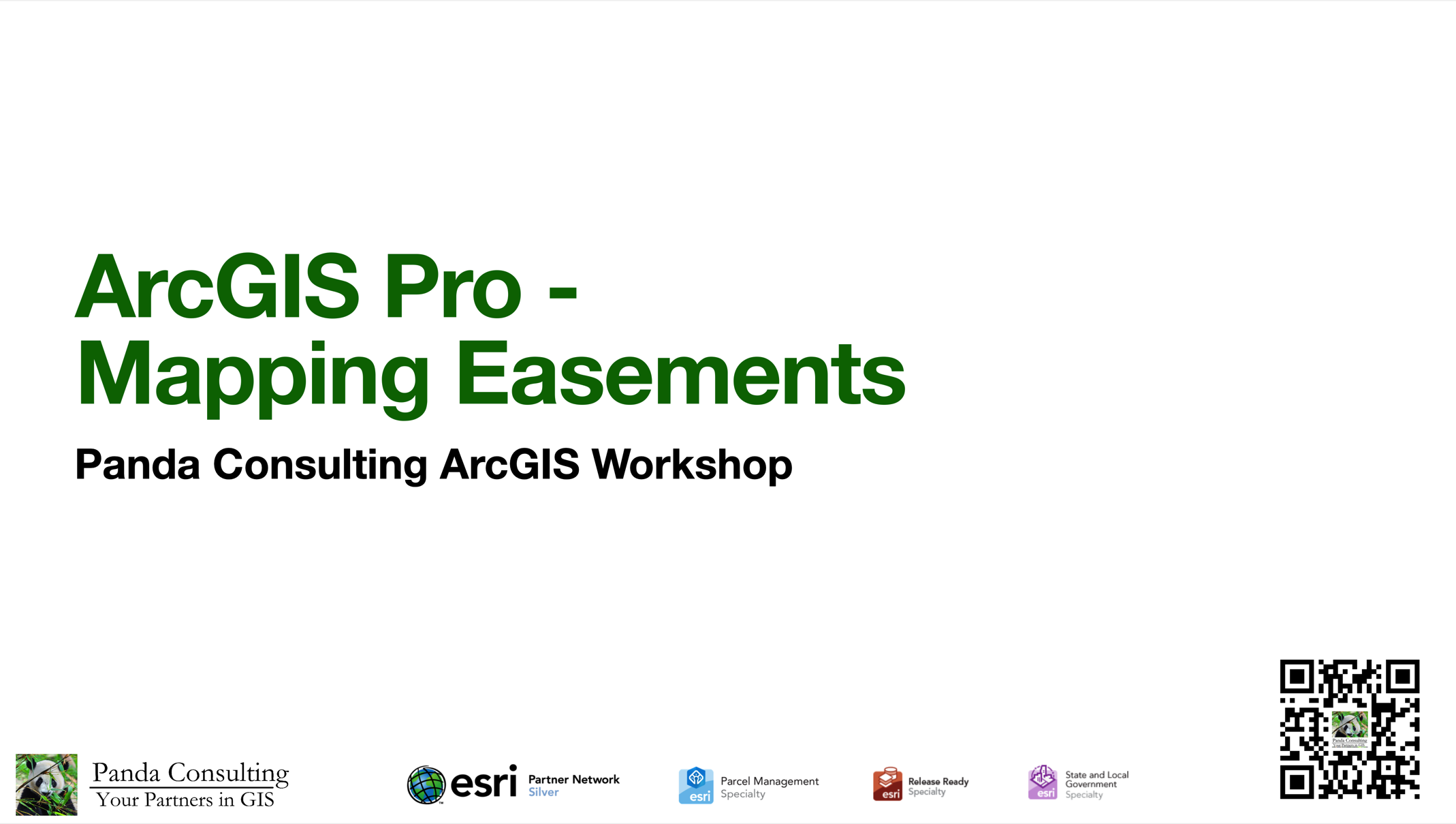 ArcGIS Pro - Mapping Easements — Panda Consulting