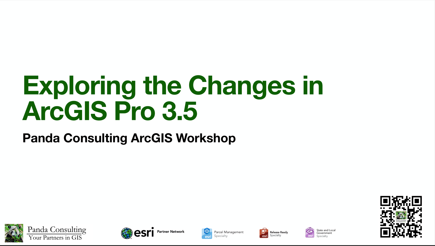 Exploring the Changes in ArcGIS Pro 3.5, including the COGO Reader and ...