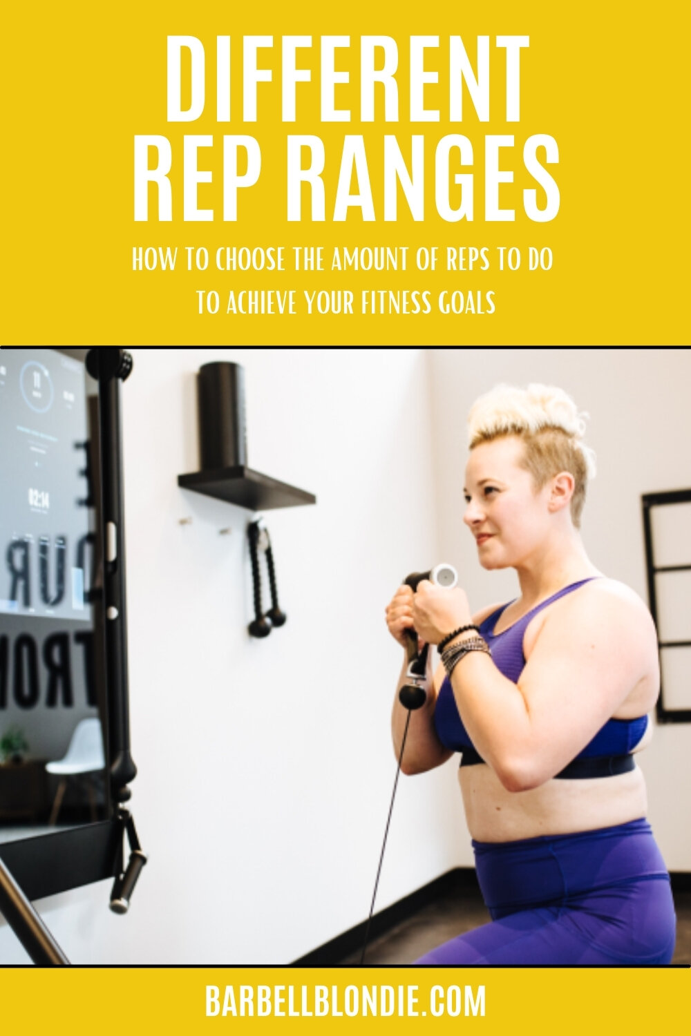 Different Rep Ranges • Barbell Blondie Personal Training