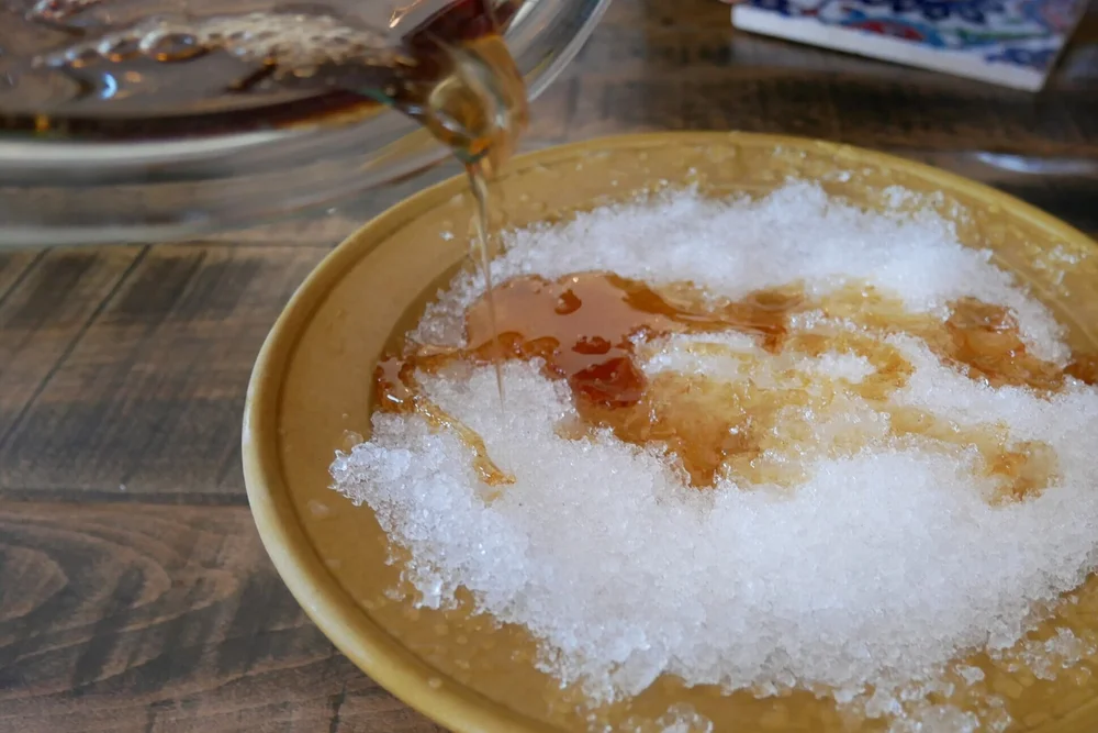 Meadowbrook Acres Farm— How to Make Sugar on Snow (the Easy Way)
