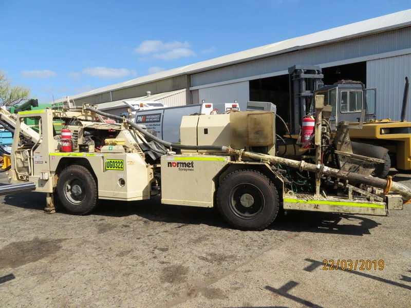 Shotcrete Machines / Agitator Trucks — Mining Surplus Solutions