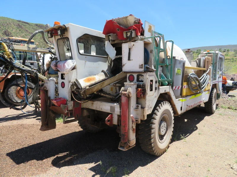 Shotcrete Machines / Agitator Trucks — Mining Surplus Solutions