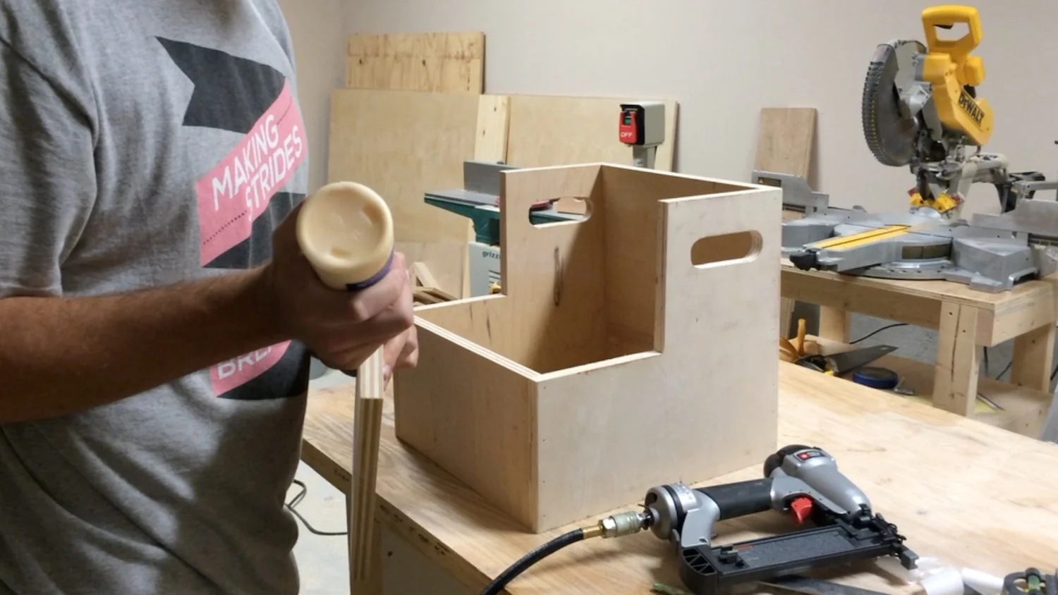 DIY Modern Step Stool — Bruce A. Ulrich