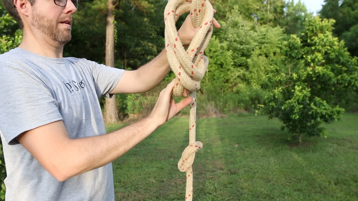 Rope Swing for a Kids' Playhouse — Bruce A. Ulrich
