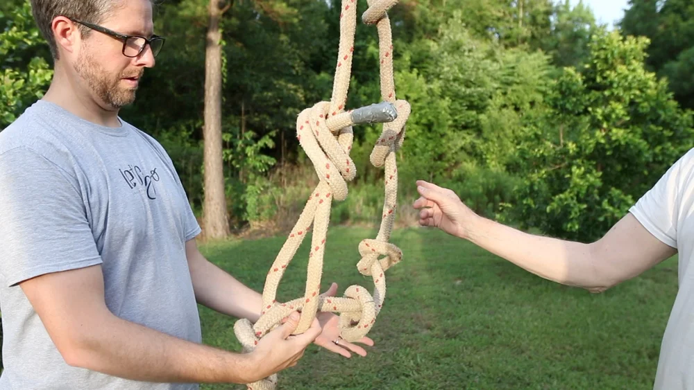 Rope Swing for a Kids' Playhouse — Bruce A. Ulrich