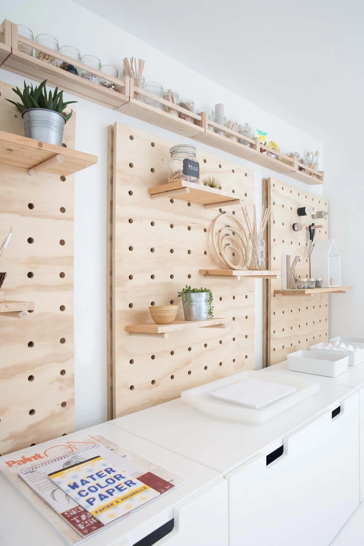 HOW TO DIY GIANT PEGBOARD! — WINTER DAISY | Melissa Barling, Kids ...