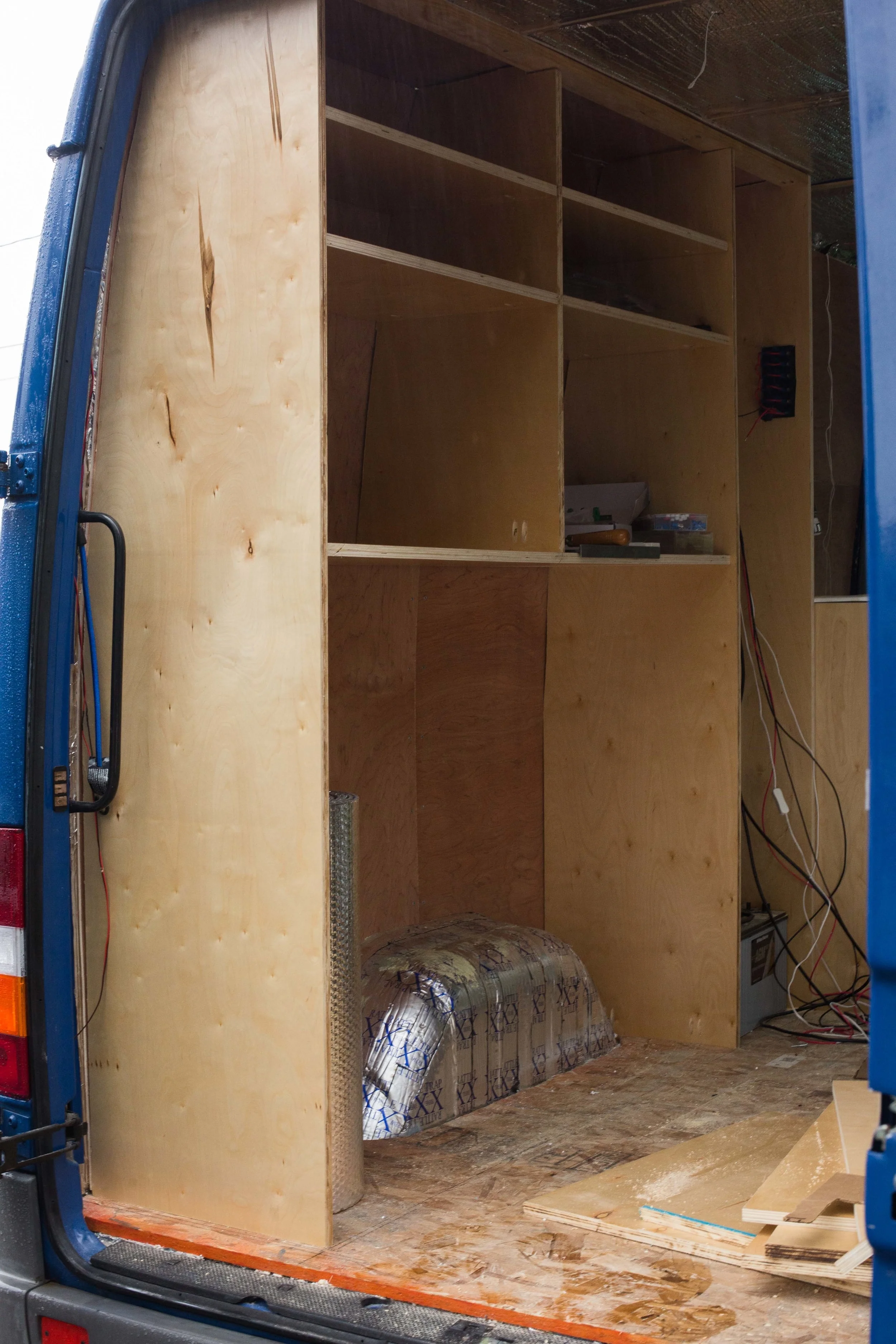 Sprinter Camper Van Build Out - Storage Shelves — Ray Phung Photography