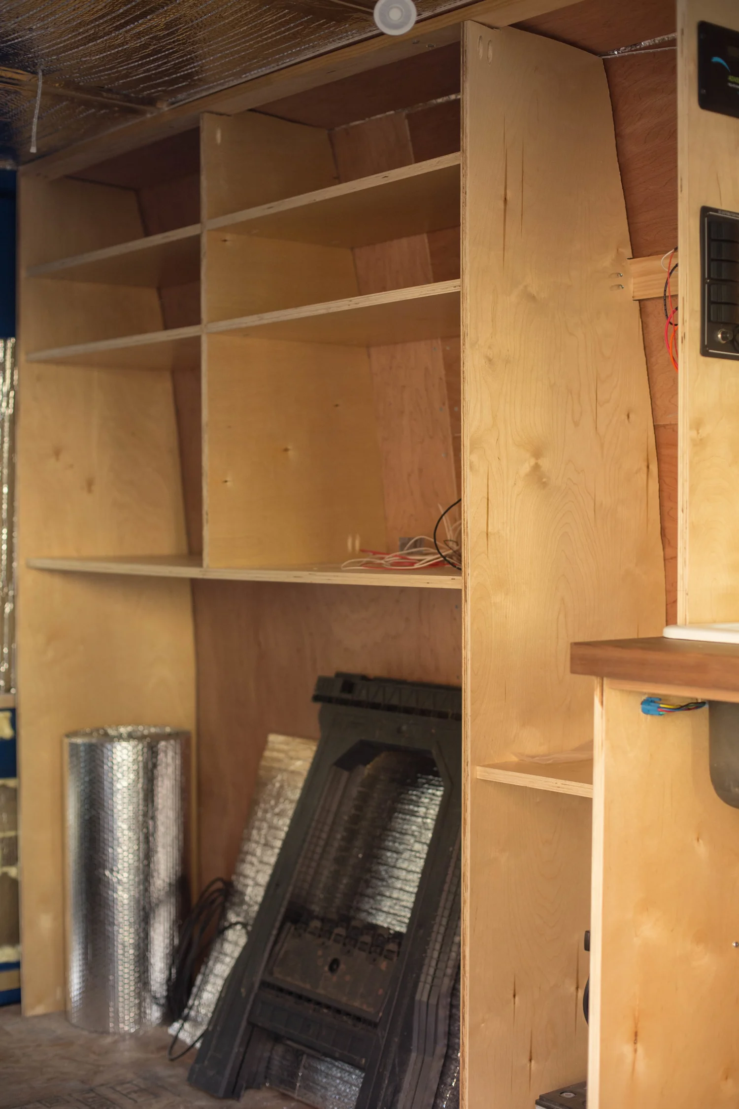 Sprinter Camper Van Build Out - Storage Shelves — Ray Phung Photography