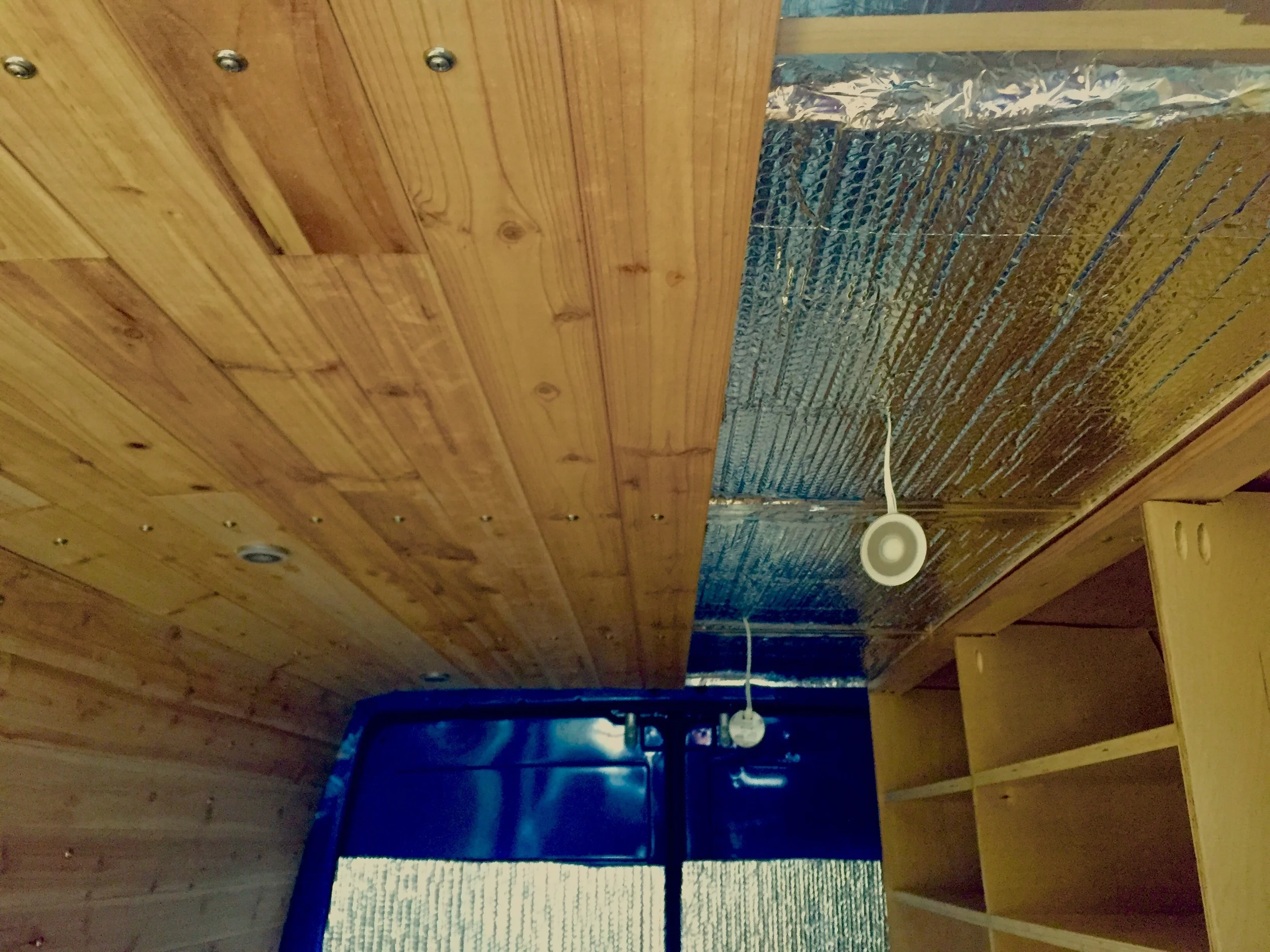 Sprinter Camper Van Build Out - Cedar Panels and Hardwood Floors — Ray ...
