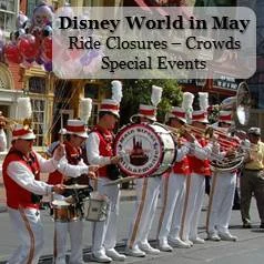 Disney World in May: Crowds, closures, and special events