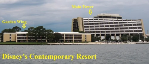 Disney's Contemporary Resort Balconies and Patios