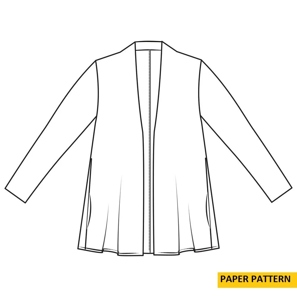 Swing Jacket 519S — Christine Jonson Sewing Patterns