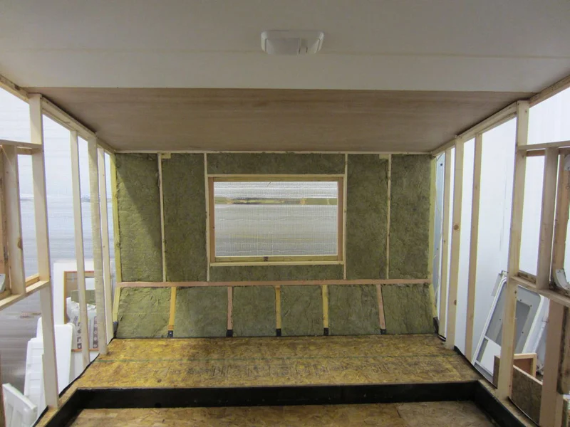 Insulating The Bedroom Walls — Live Small | Ride Free - Sustainable ...