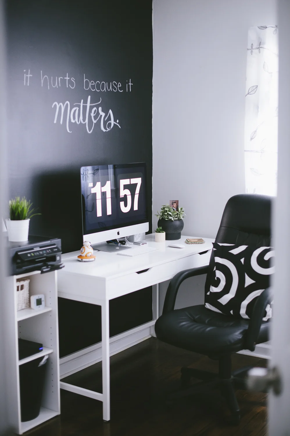 Before and Now: Office — Amanda Joy Photography
