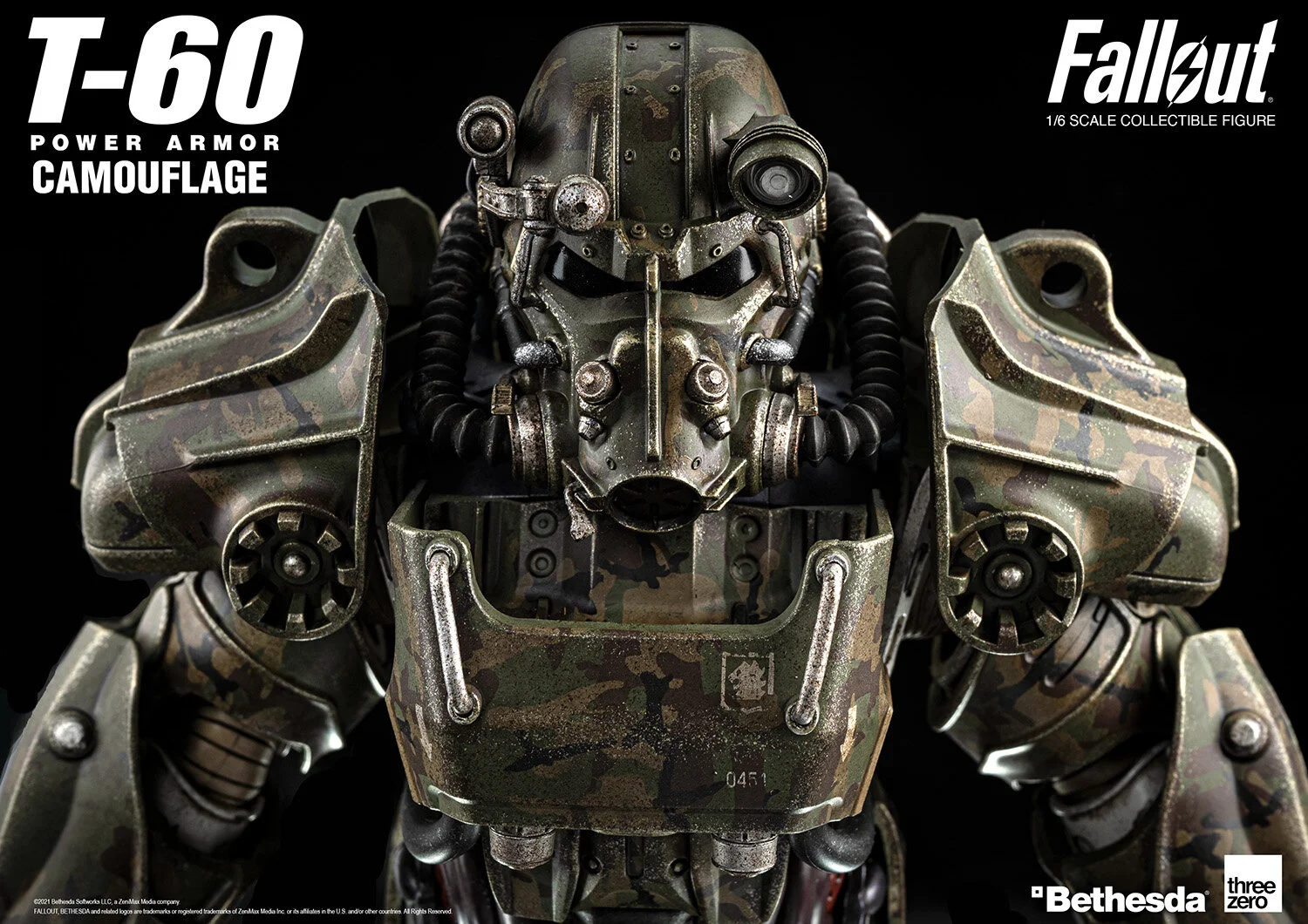 「1/6 T-60 迷彩・パワーアーマー」が6/25から予約販売開始！ — THREEZERO BLOG JP