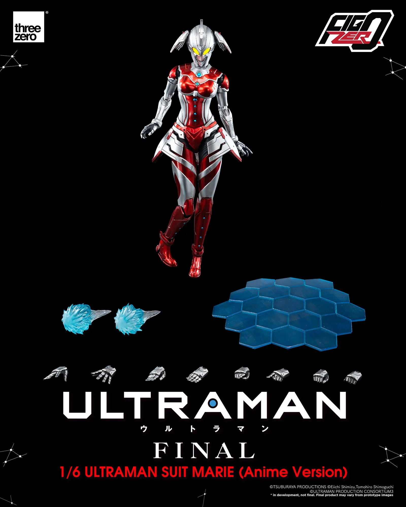「フィグゼロ 1/6 ULTRAMAN SUIT MARIE (Anime Version)」が6/9予約販売開始！ — THREEZERO ...