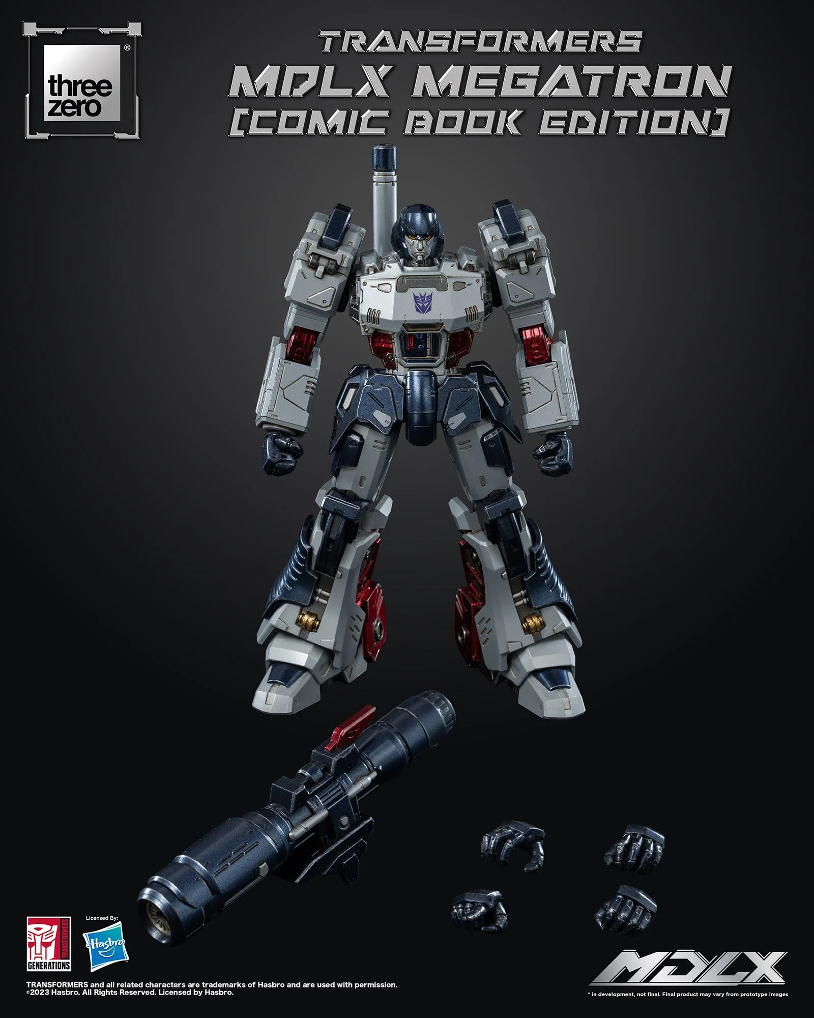 MDLX メガトロン（コミックブック版） — THREEZERO BLOG JP