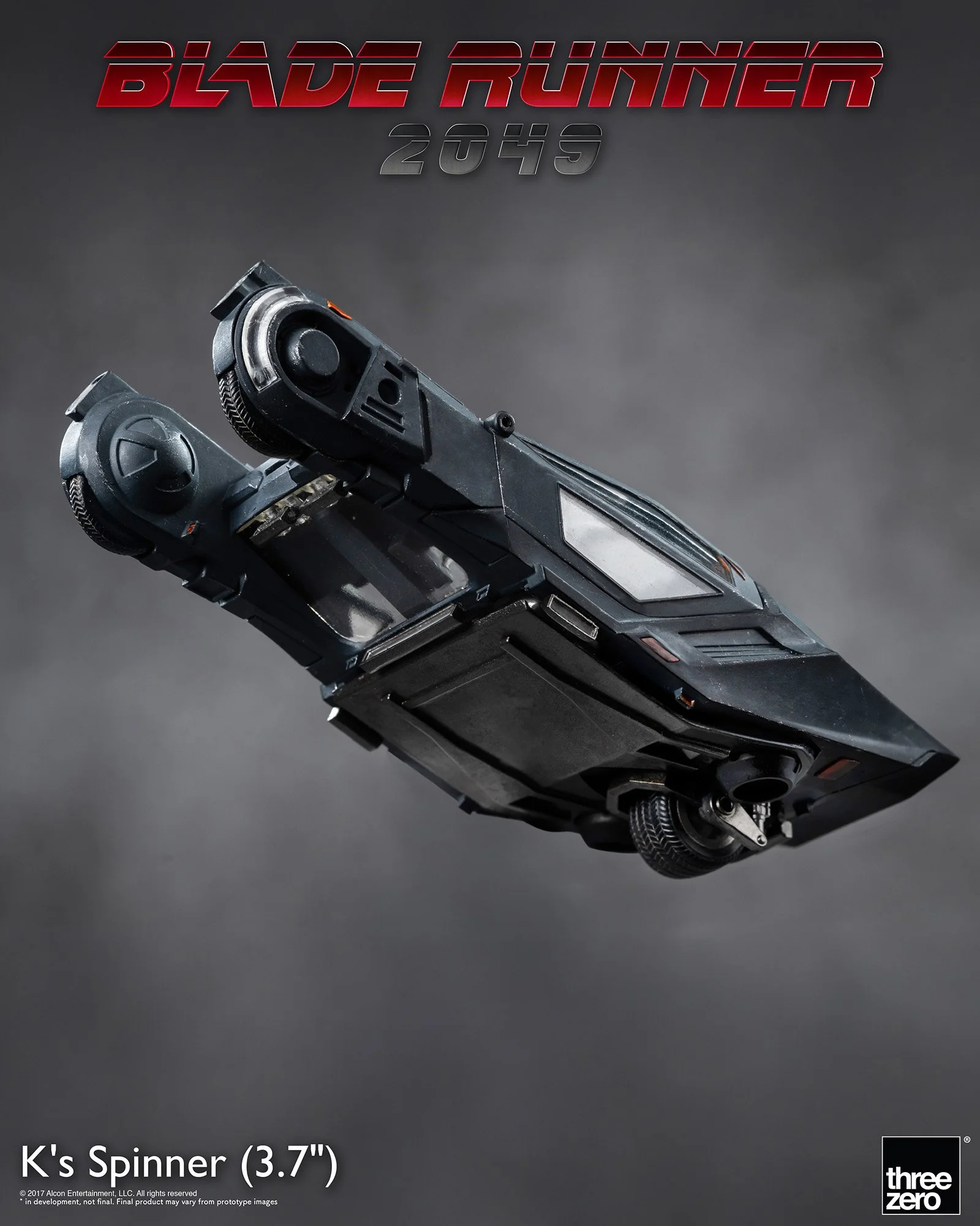 『ブレードランナー 2049』「Kのスピナー（3.7インチ）」が12/26から予約販売開始！ — THREEZERO BLOG JP