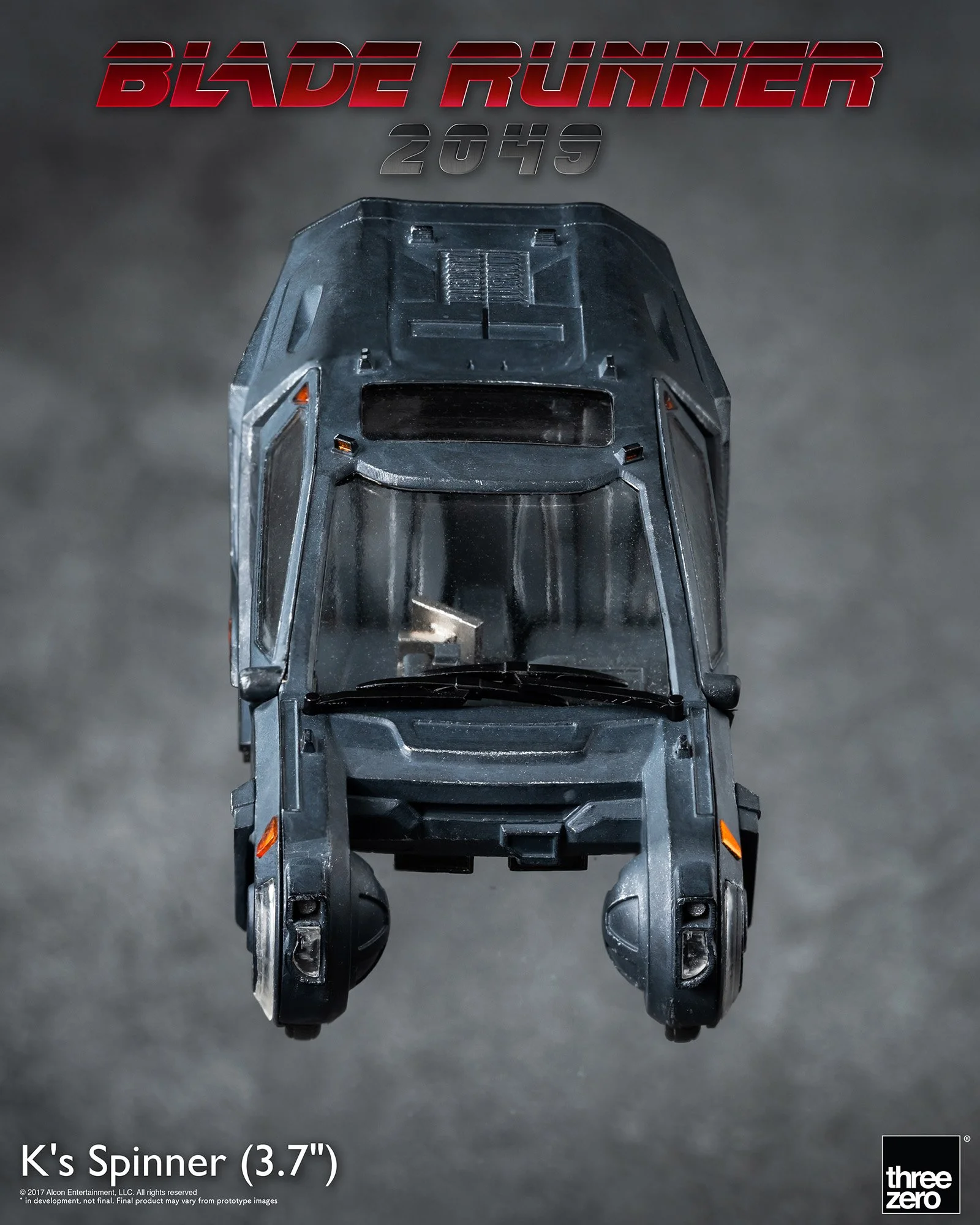『ブレードランナー 2049』「Kのスピナー（3.7インチ）」が12/26から予約販売開始！ — THREEZERO BLOG JP
