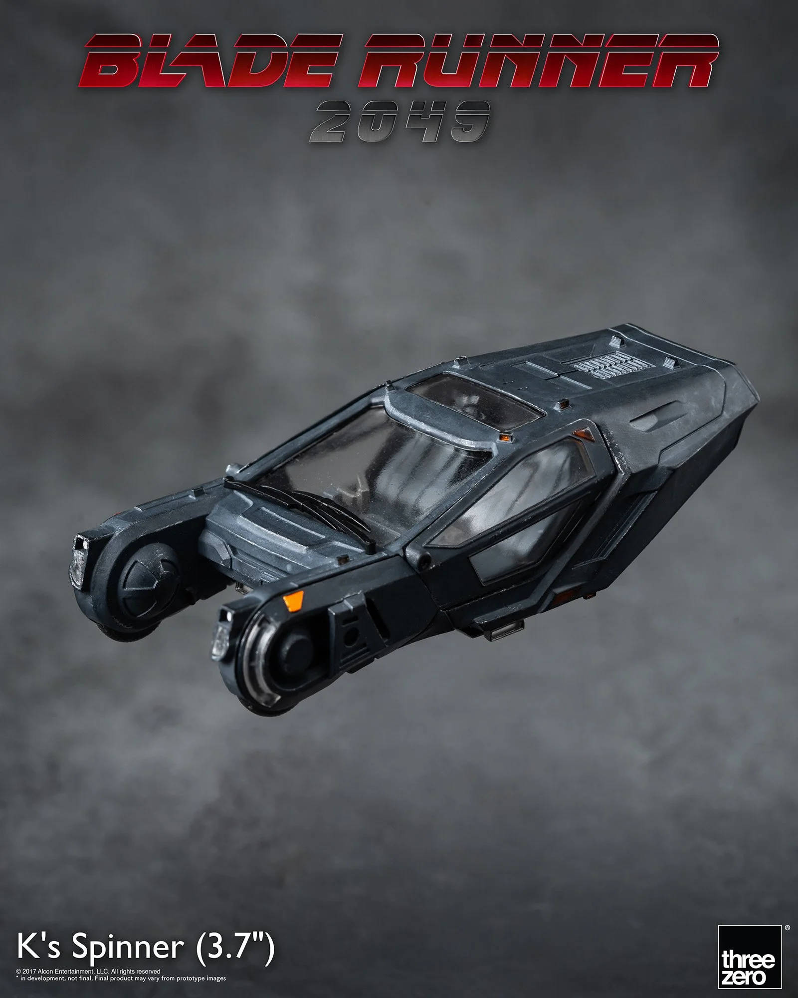 『ブレードランナー 2049』「Kのスピナー（3.7インチ）」が国内流通で予約販売開始！ — THREEZERO BLOG JP