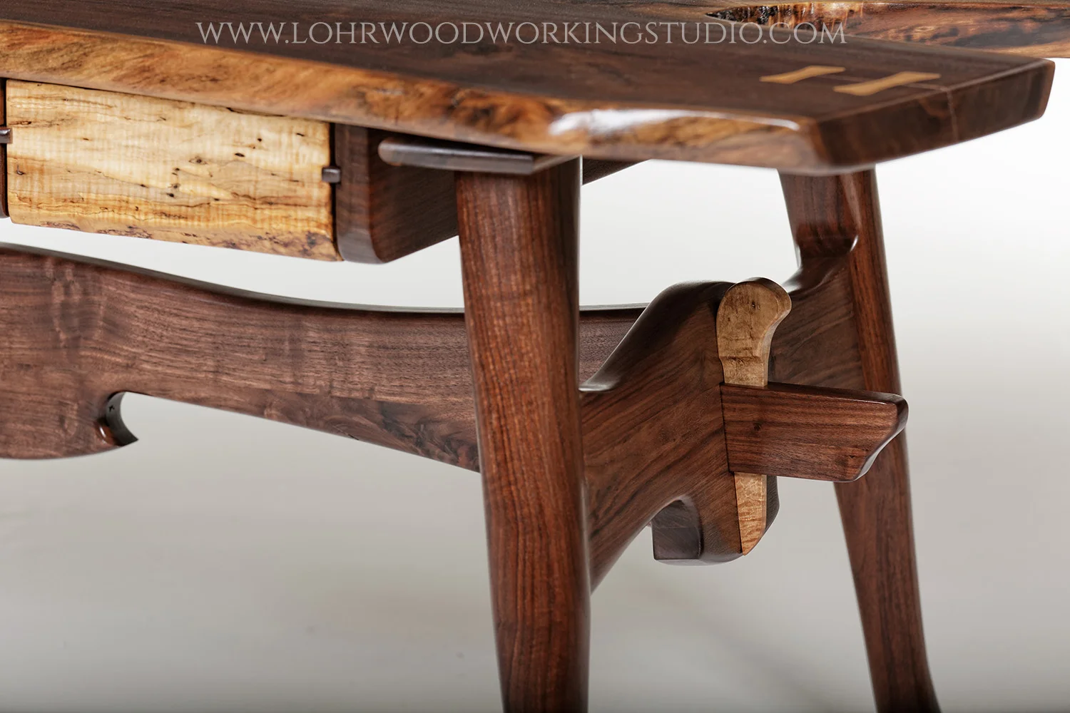 Great Expectations Walnut Desk — Lohr Woodworking Studio