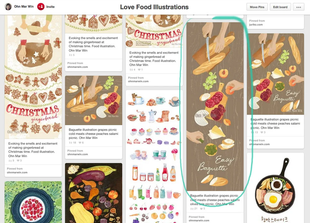 Useful Pinterest advice for designers and illustrators — Ohn Mar Win ...