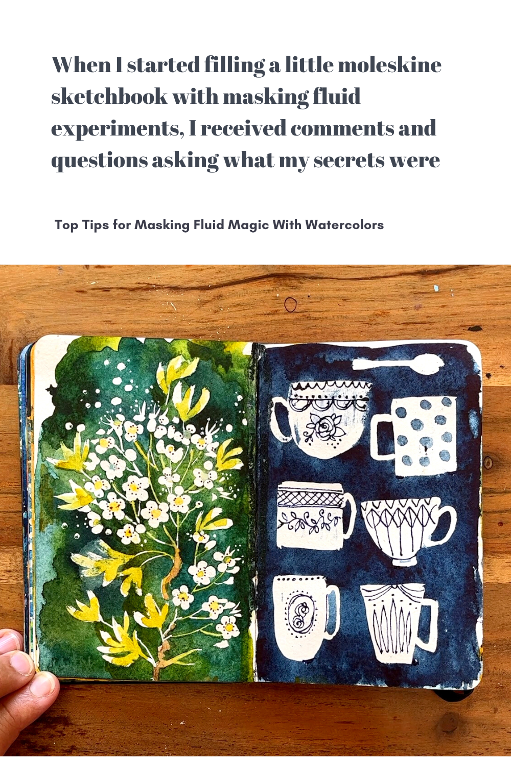 Top Tips for Masking Fluid Magic with Watercolors — Ohn Mar Win ...