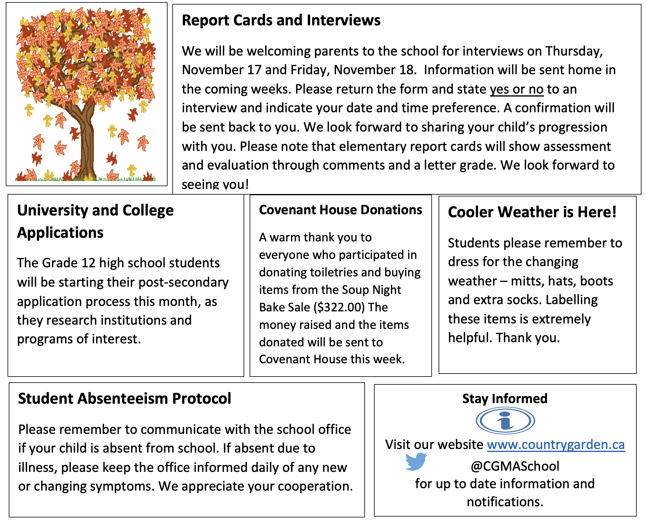 News Letters — CGMA Private School