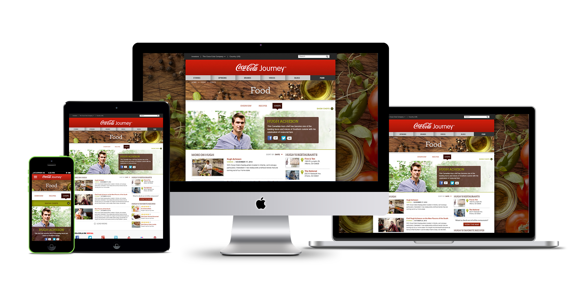 Coca-Cola Journey — michael buran